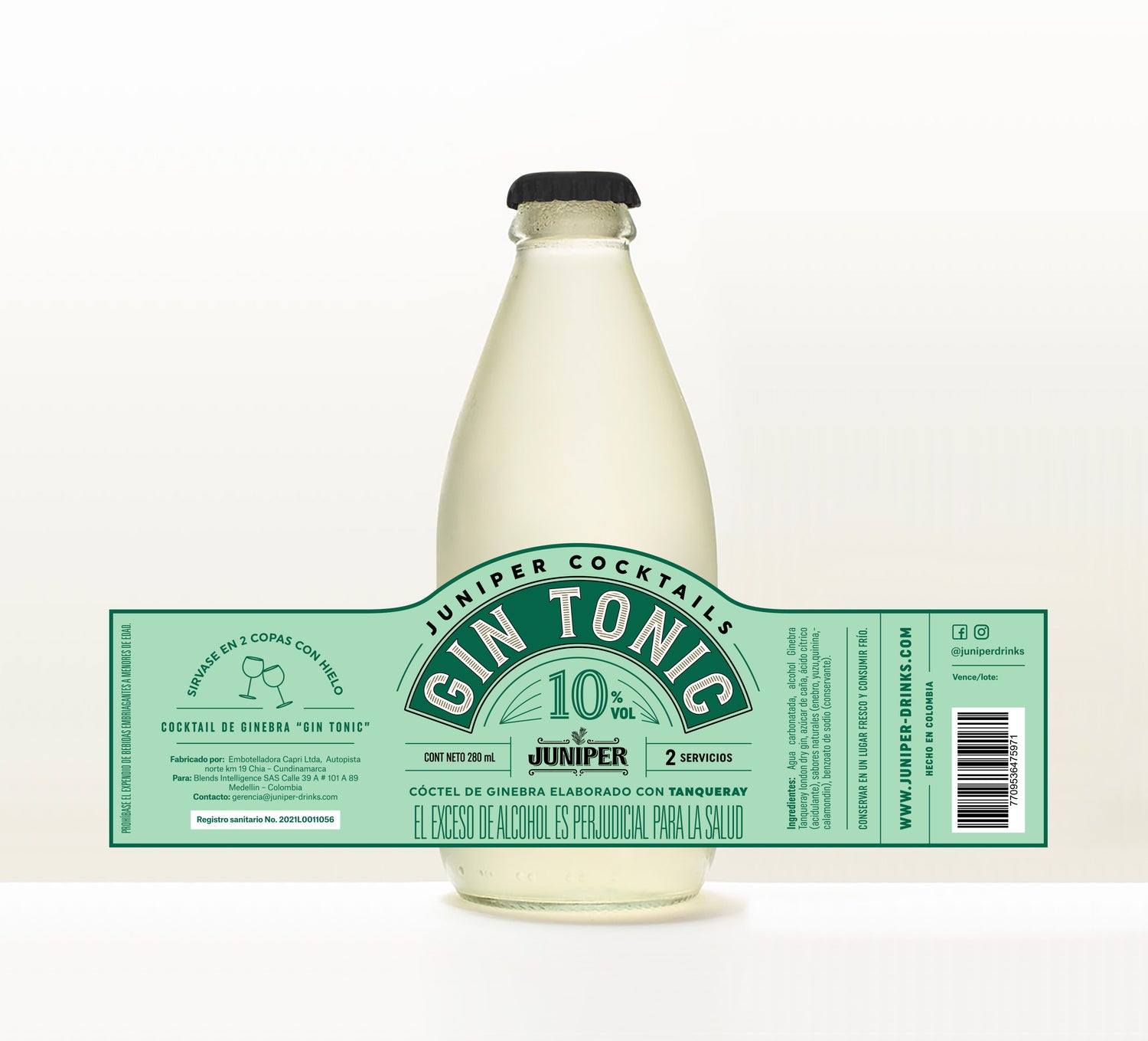 Juniper Cocktail Gin Tonic – JuniperDrinks